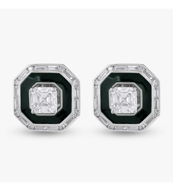 Ascher solitaire studs – Mirari